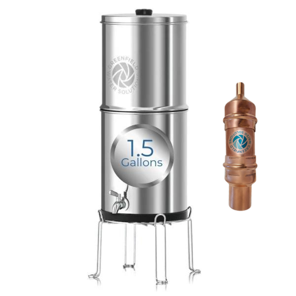 Greenfield Water Brand Stainless Steel Gravity Feed System - 3 Sizes ...