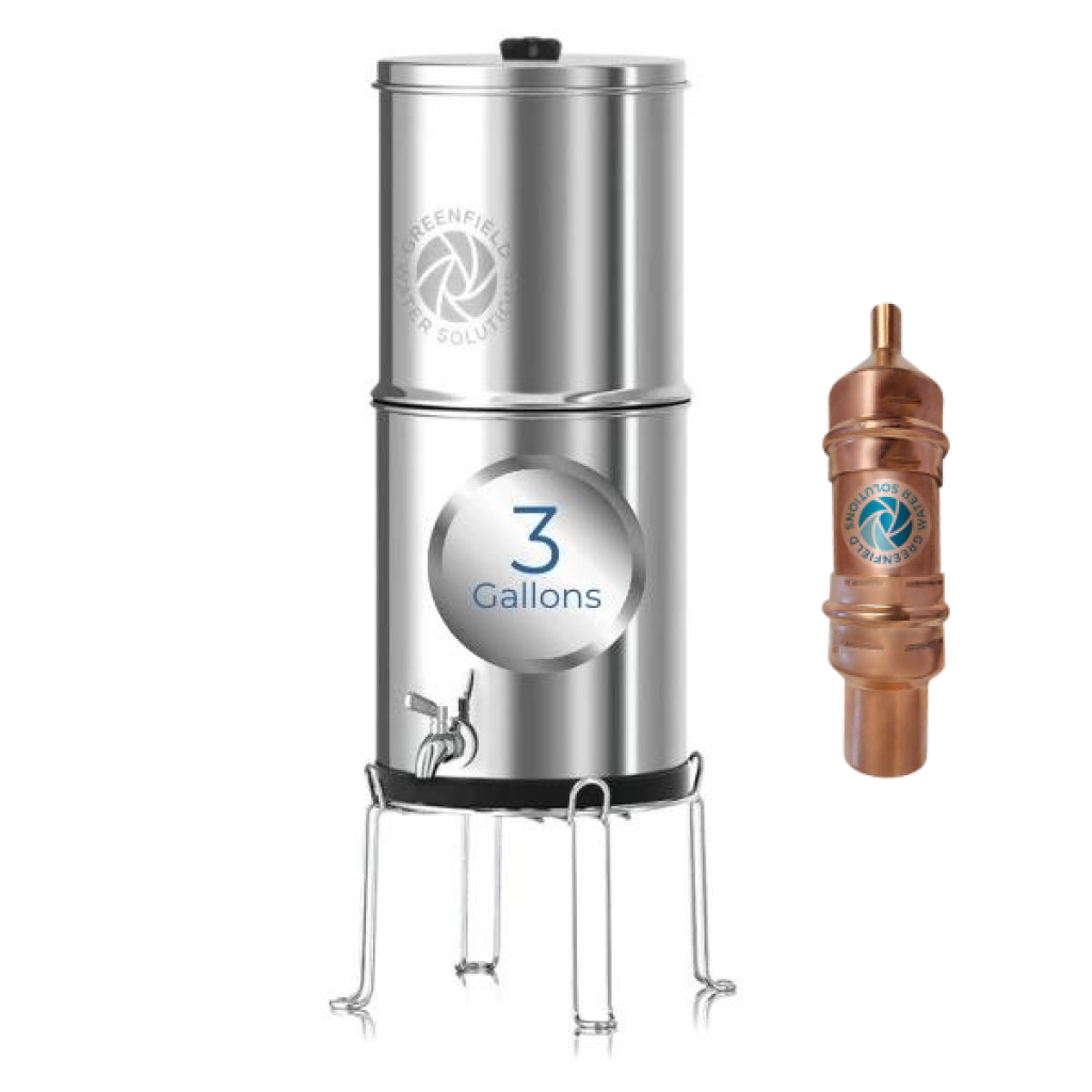 Greenfield Water Brand Stainless Steel Gravity Feed System - 3 Sizes ...